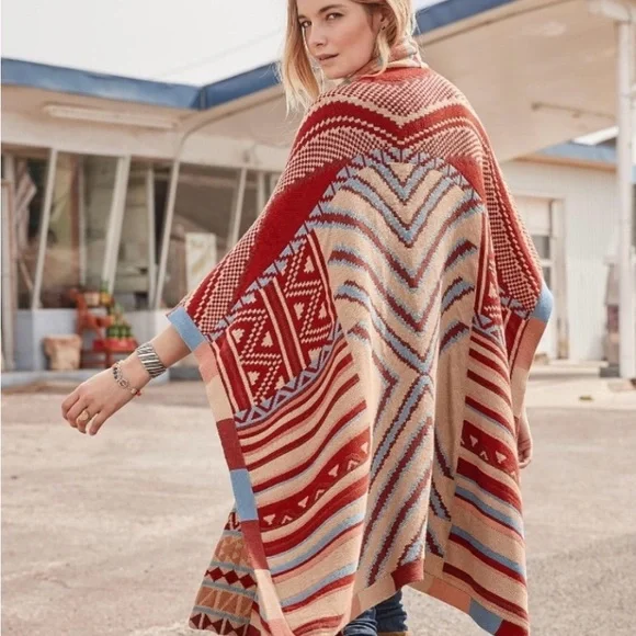 Native American Wrap Cardigan